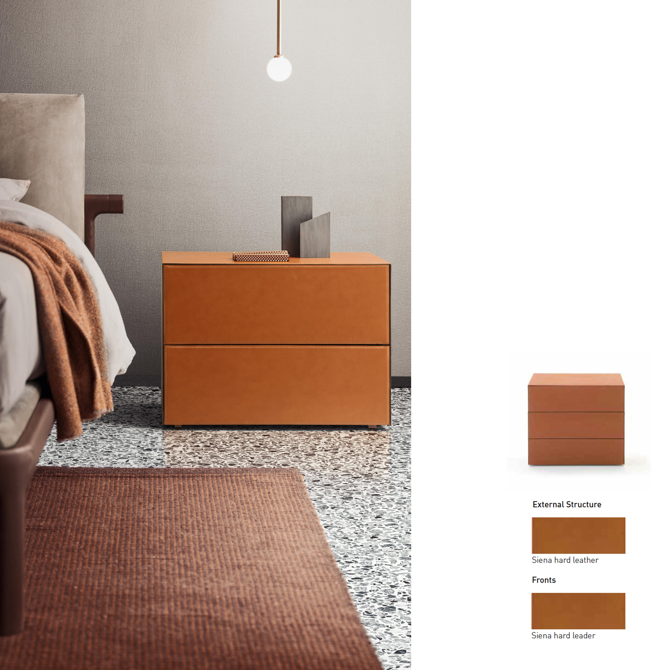 Norma Nightstand – Quick Ship – Minima